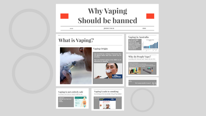Why Vaping Should be banned by Jimmy Toch on Prezi