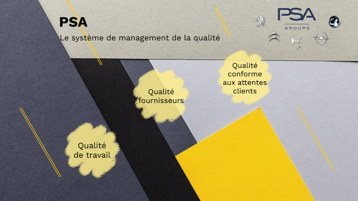 Le système de management de la qualité chez PSA by SMQ PSA on Prezi