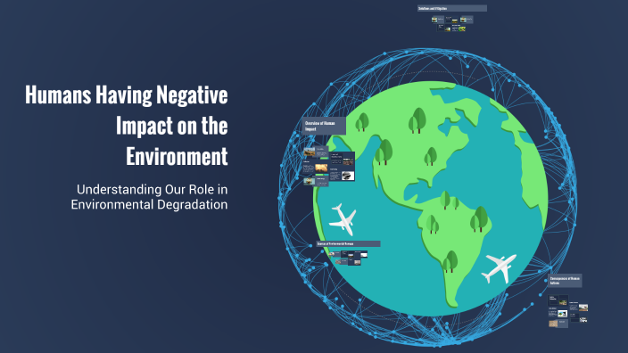Humans Having Negative Impact on the Environment by Janmeet Langalia on ...