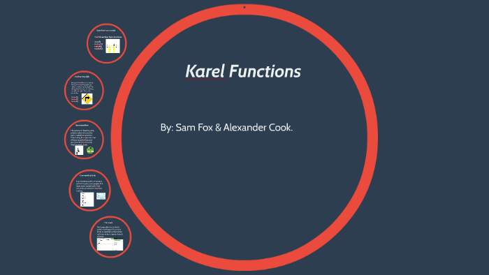 Basic Karel Functions by sam fox on Prezi