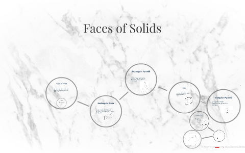 Faces of Solids by Julia Legassick