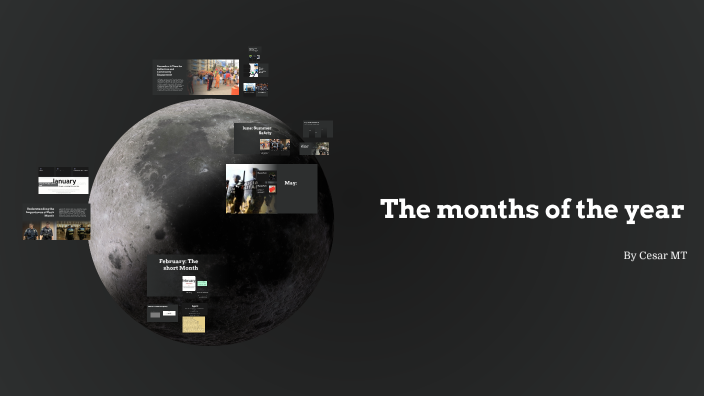 Understanding the Months of the Year by Cesar MT on Prezi