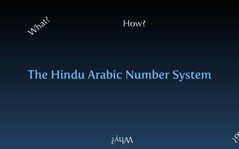 The Hindu Arabic Number System by christian claramonte on Prezi
