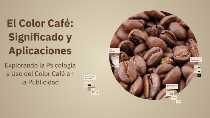 El Color Café: Significado y Aplicaciones by omar Badillo hernandez on ...