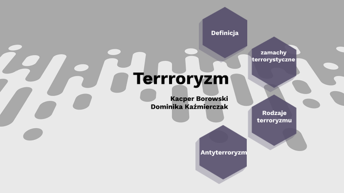 Terroryzm by Kacper Borowski on Prezi