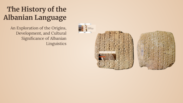 The History of the Albanian Language by mirela ndoka on Prezi