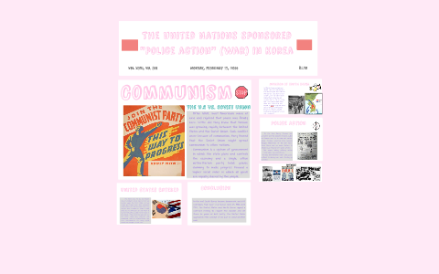 The United Nations sponsored"police action" (war) in Korea by Eve De La ...