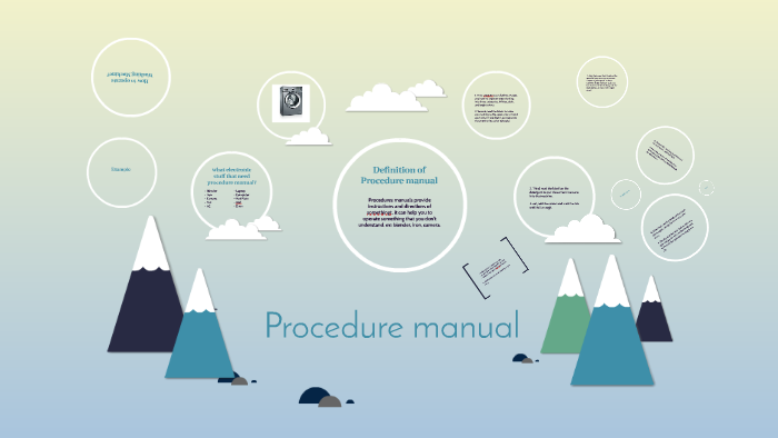 Procedure Manual by Resti Widya on Prezi