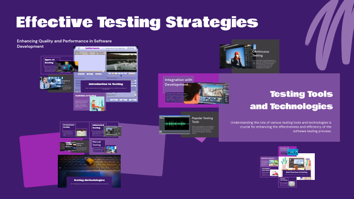 Effective Testing Strategies by Deeva Alexia on Prezi