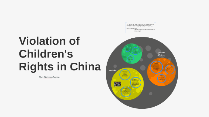 Violation of Children's Rights in China by Shiven Gupta on Prezi