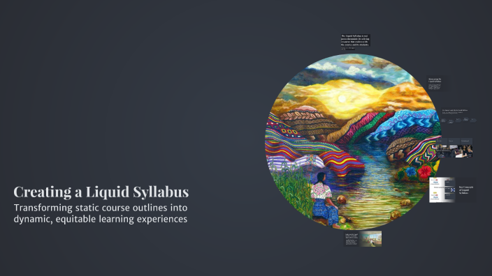 Liquid Syllabus: From Static to Dynamic by Robin Martin on Prezi