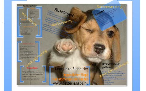 DAP - Dogs in Better-Shape by leonneke siebelder on Prezi