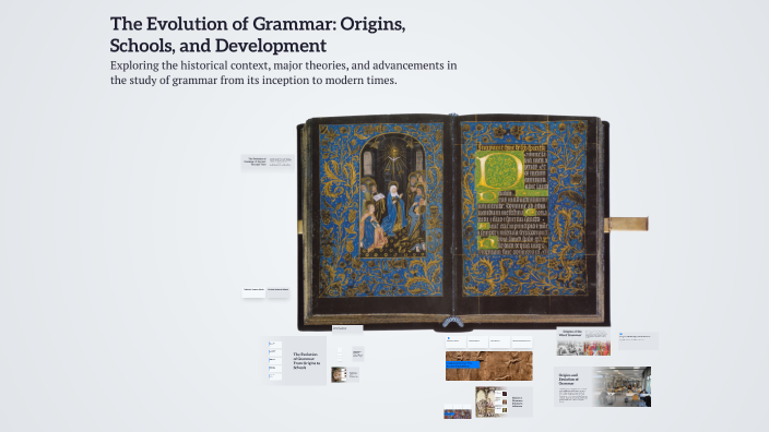 The Evolution of Grammar: Origins, Schools, and Development by Yasmeen ...