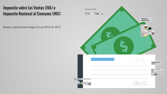 Impuesto sobre las Ventas (IVA) e Impuesto Nacional al Consumo (INC) by ...