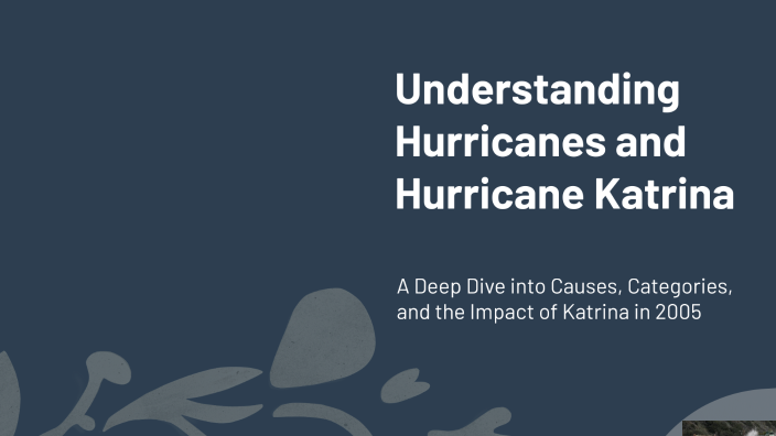 Understanding Hurricanes and Hurricane Katrina by Alexandra Matseyun on ...