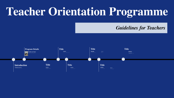 Teacher Orientation Programme by Mathew Chakkittayil Philipose on Prezi