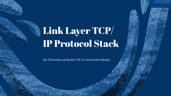 Link Layer TCP/IP Protocol Stack by Robert Neylan on Prezi