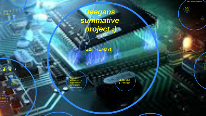 Deegans summative project:) by Deegan Graham