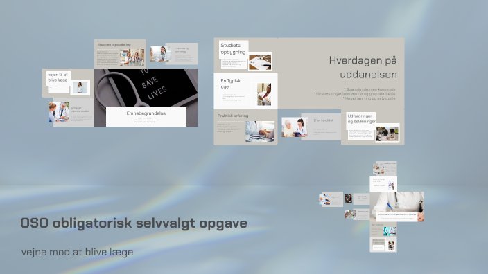 Medicin studiet OSO opgave by Emilie Ravn on Prezi
