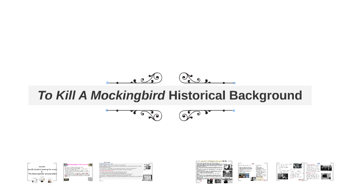 Period 3 To Kill a Mockingbird Historical Background Timeline by Alysia ...
