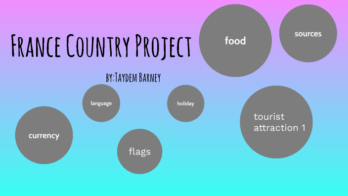 france country project by taydem barney on Prezi