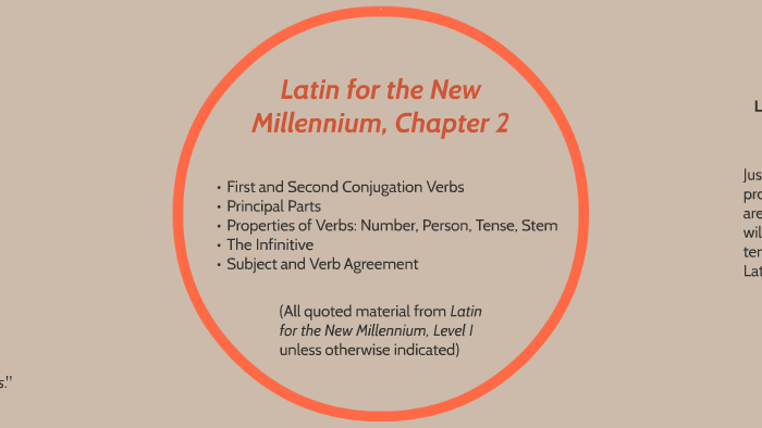 Latin for the New Millennium, Chapter 2 by Alexandra Durham on Prezi