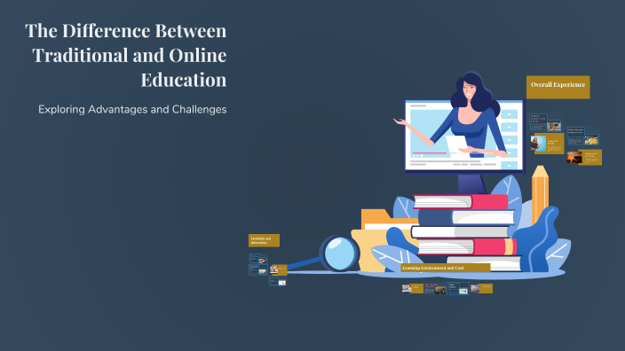 The Difference Between Traditional and Online Education by SARAH JAMAL ...