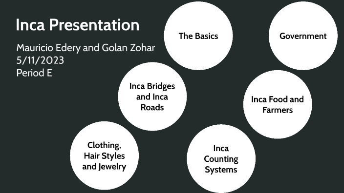 Inca Presentation by Mauricio Edery on Prezi