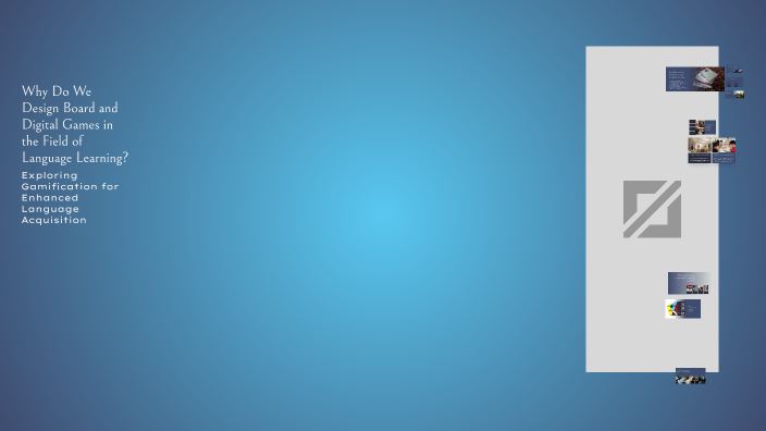 Why Do We Design Board and Digital Games in the Field of Language ...