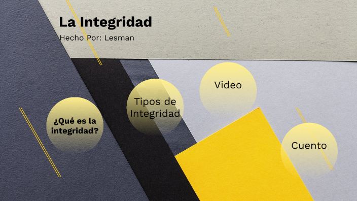 La Integridad by Adalid Cruz on Prezi