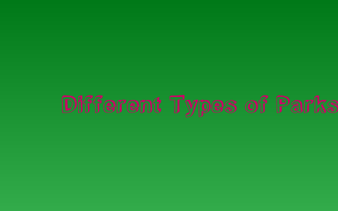 Different Types of Parks by Briana Morton on Prezi