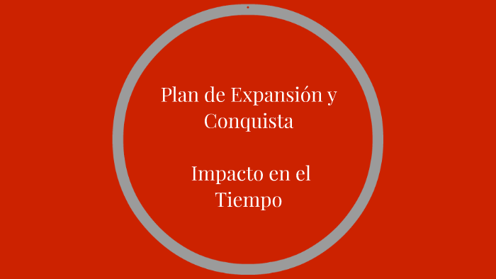 Plan de Expansión y Conquista - Impacto en el Tiempo by Nicolas Mola on ...