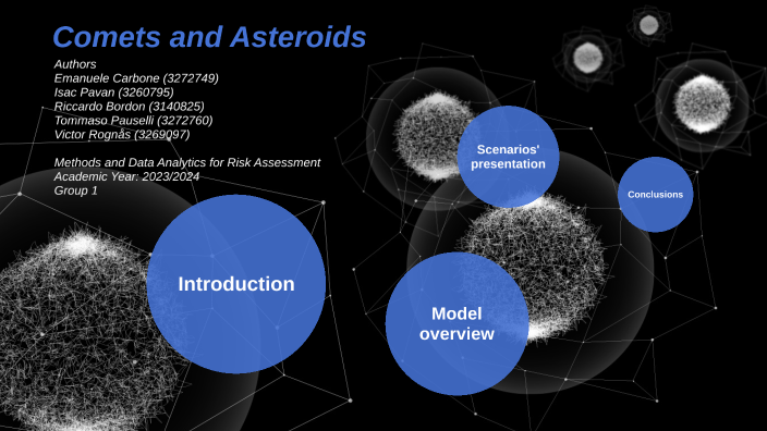 Methods and Data Analytics for Risk Assessment: Comets and Asteroids by ...