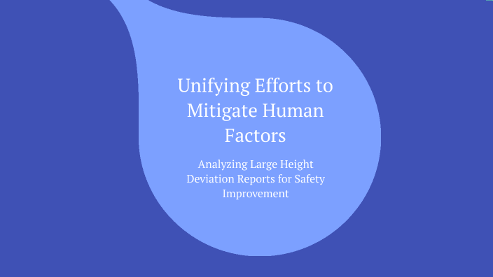 Mitigating Human Factor Risks in Aviation by Paula Rachel Mark on Prezi