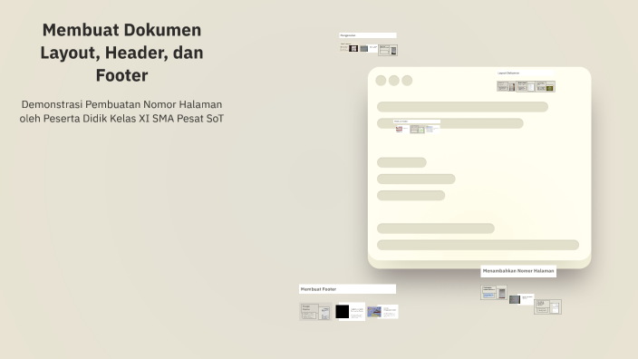 Membuat Dokumen Layout, Header, dan Footer by Fajar N on Prezi