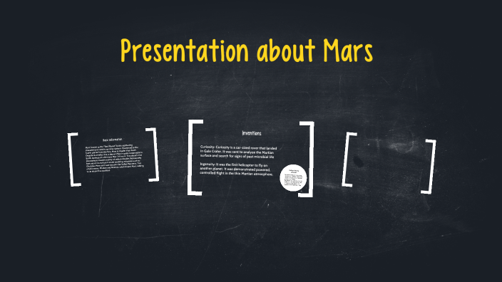 Mars presentaion by Idontknow Myname on Prezi