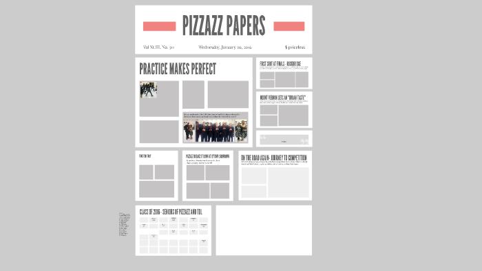 PIZZAZZ PAPERS by Central Pizzazz on Prezi