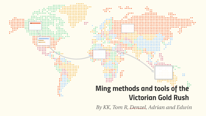 Ming methods and tools of the Victorian Gold Rush by Kristian Kalamias ...