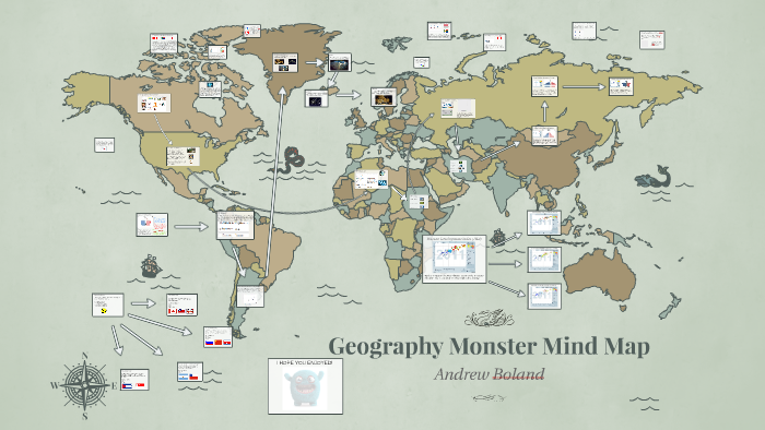 Geography Monster Mind Map by Andrew Boland on Prezi
