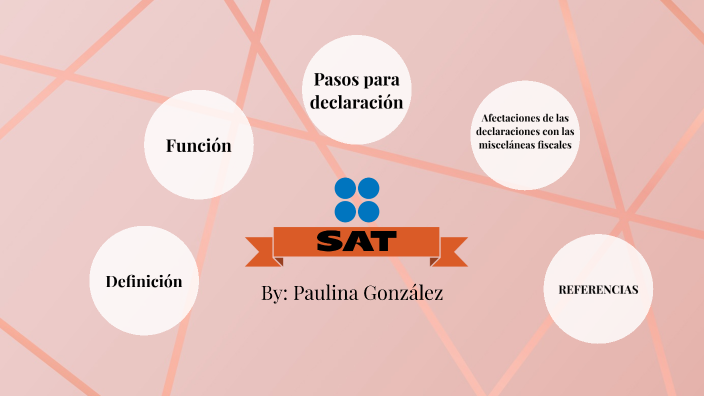 Pasos para declaración en el SAT by Paulina González on Prezi