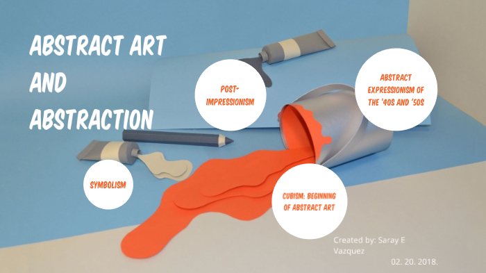 Abstract Art Timeline by Saray Vazquez
