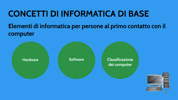 CONCETTI DI INFORMATICA DI BASE by Roberto Musso on Prezi