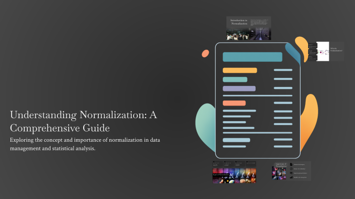 Understanding Normalization: A Comprehensive Guide by Laiba Ahad on Prezi