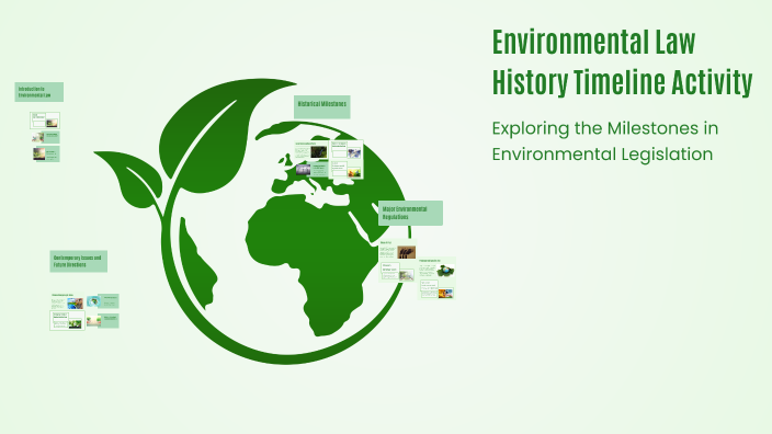 Environmental Law History Timeline Activity by Adedunni Akinnurun on Prezi
