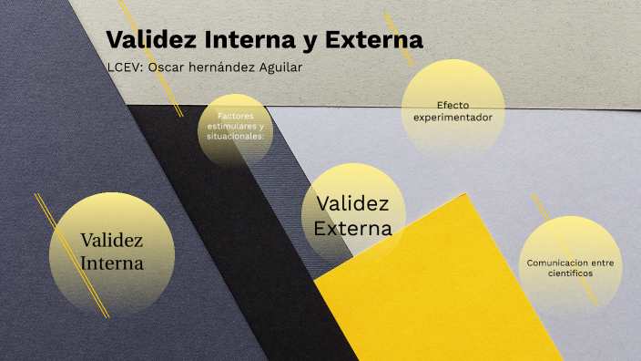 Validez Interna y Externa by Oskar Hernandez on Prezi
