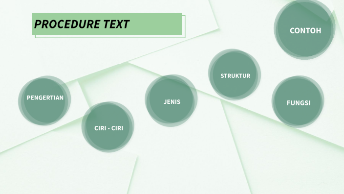 Procedure Text 2024 by Rasdianah Thamrin on Prezi