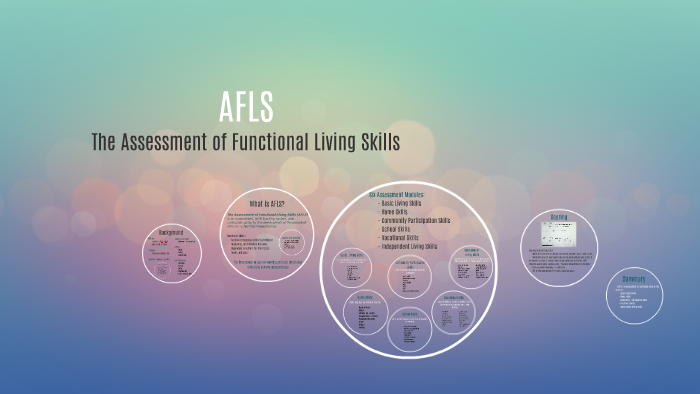 The Assessment of Functional Living Skills by Christina Burns on Prezi