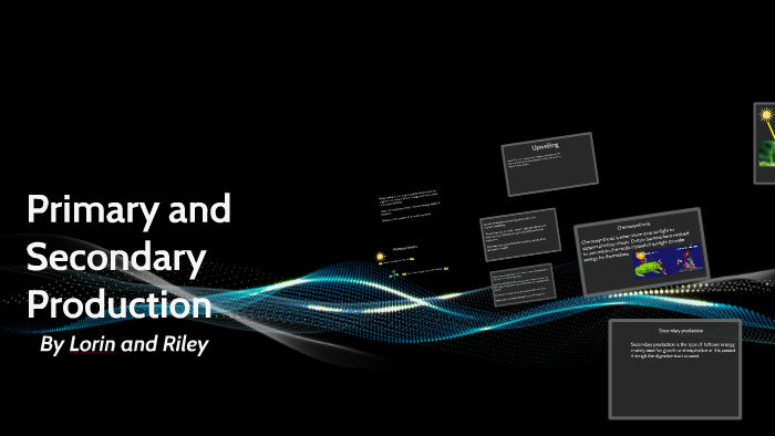 Primary and secondary production by shadowdoom 7 on Prezi