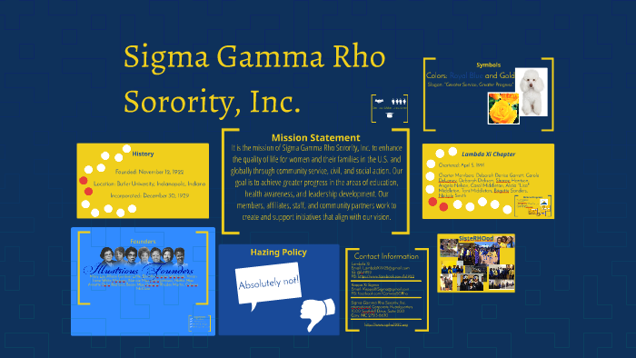 Sigma Gamma Rho Sorority, Inc. by Jayden Flie-White on Prezi
