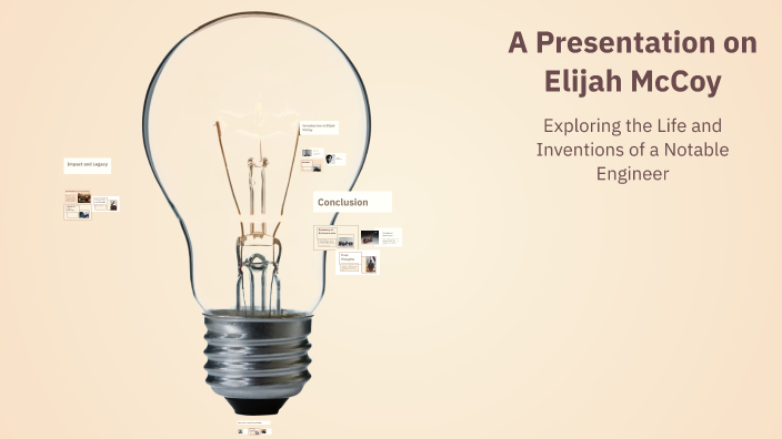 A Presentation on Elijah McCoy by Shaniya Tuck on Prezi